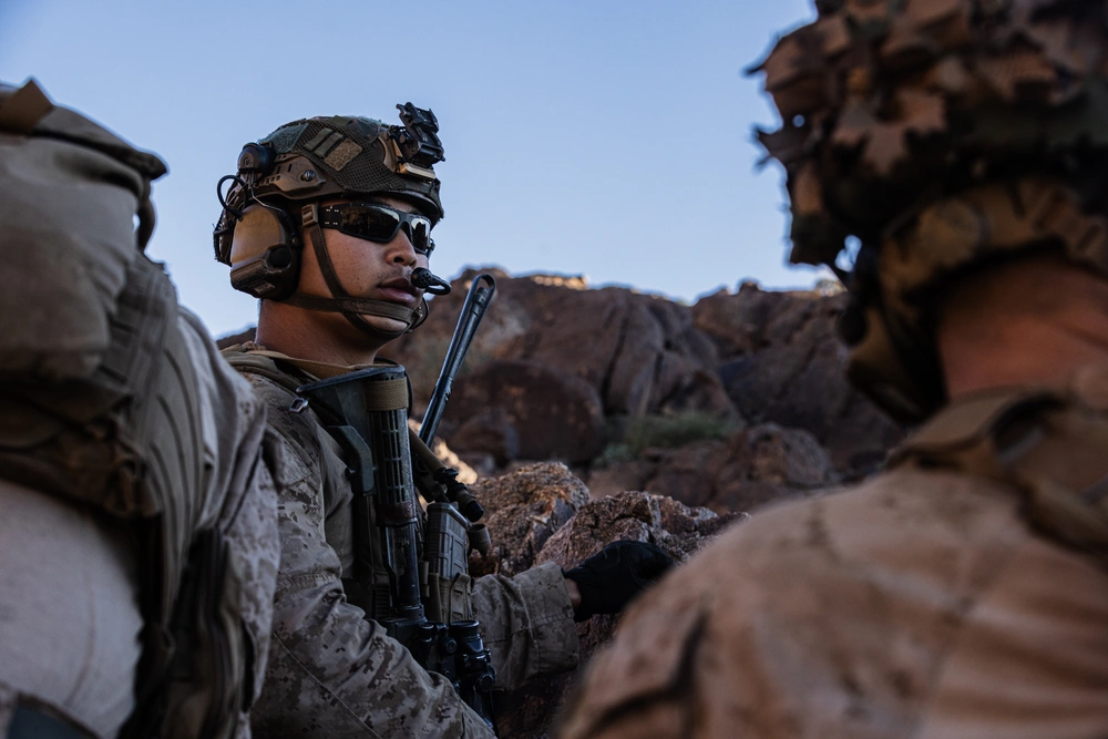 DVIDS - Images - SLTE 1-26: Combined Arms Live Fire Attack at Range 400 ...