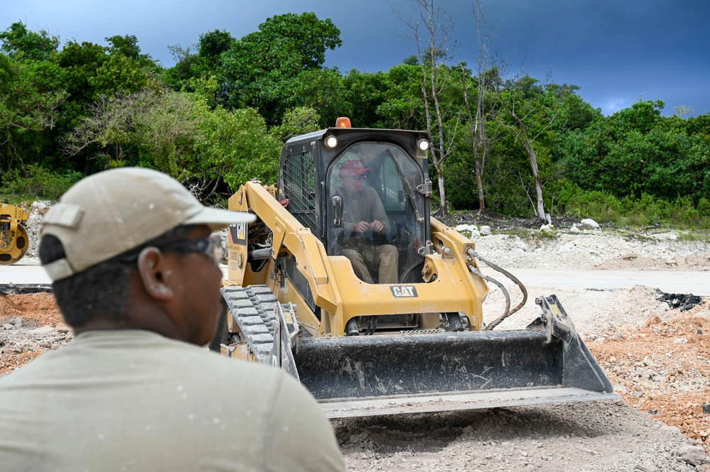 DVIDS - Images - Airmen engineers complete 50-foot crater repair
