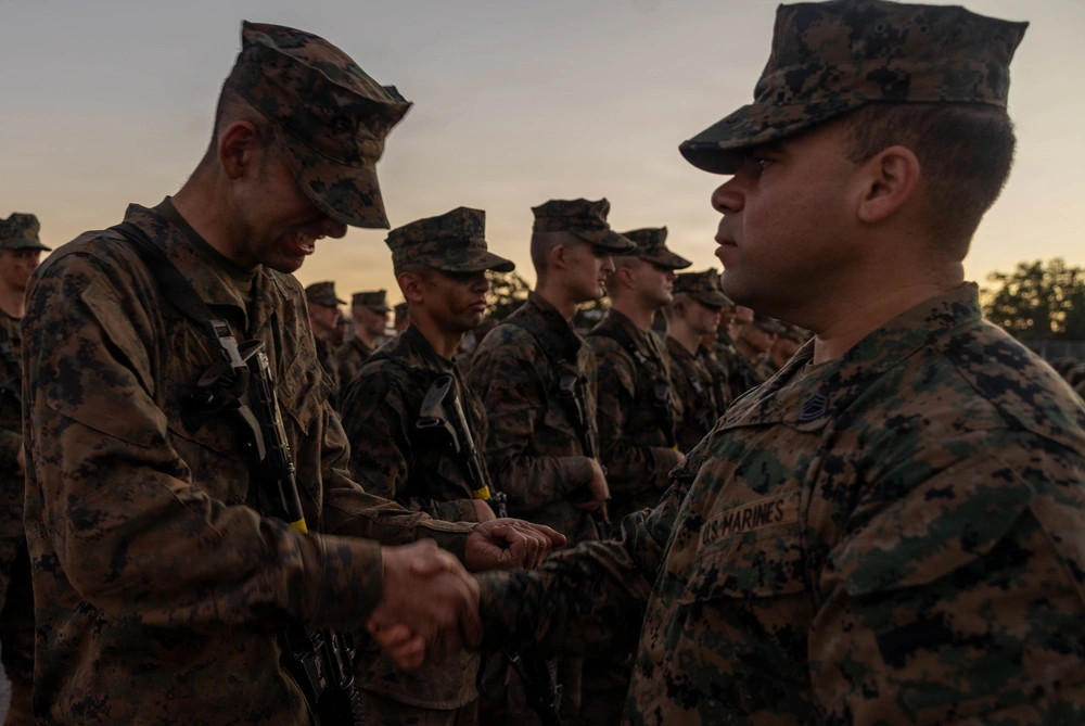 DVIDS - Images - Mike Company Eagle Globe & Anchor Ceremony [Image 10 ...