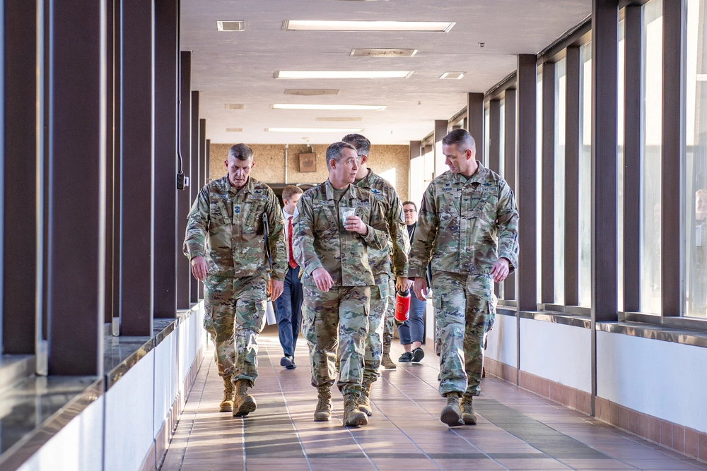 DVIDS - Images - Combat Forces Command Commander Visits Schriever Space ...