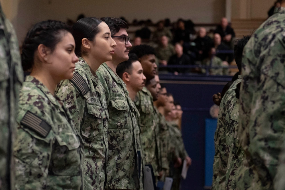 DVIDS - Images - USS Ronald Reagan Frocks New 1st and 2nd Class Petty ...