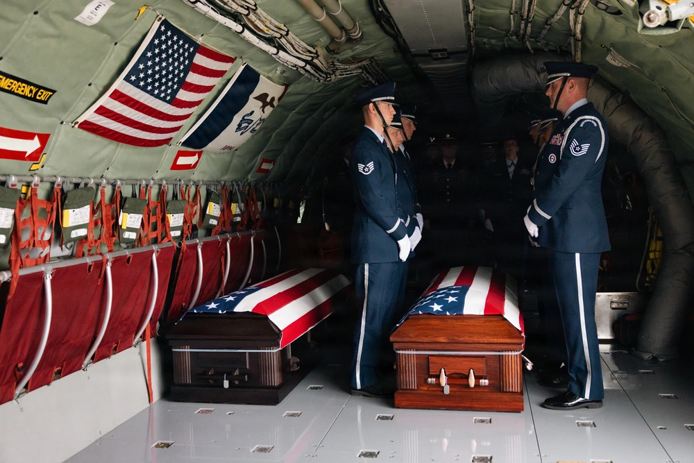 DVIDS - Images - Honorable transfer of two fallen Iowa Guard Soldiers ...