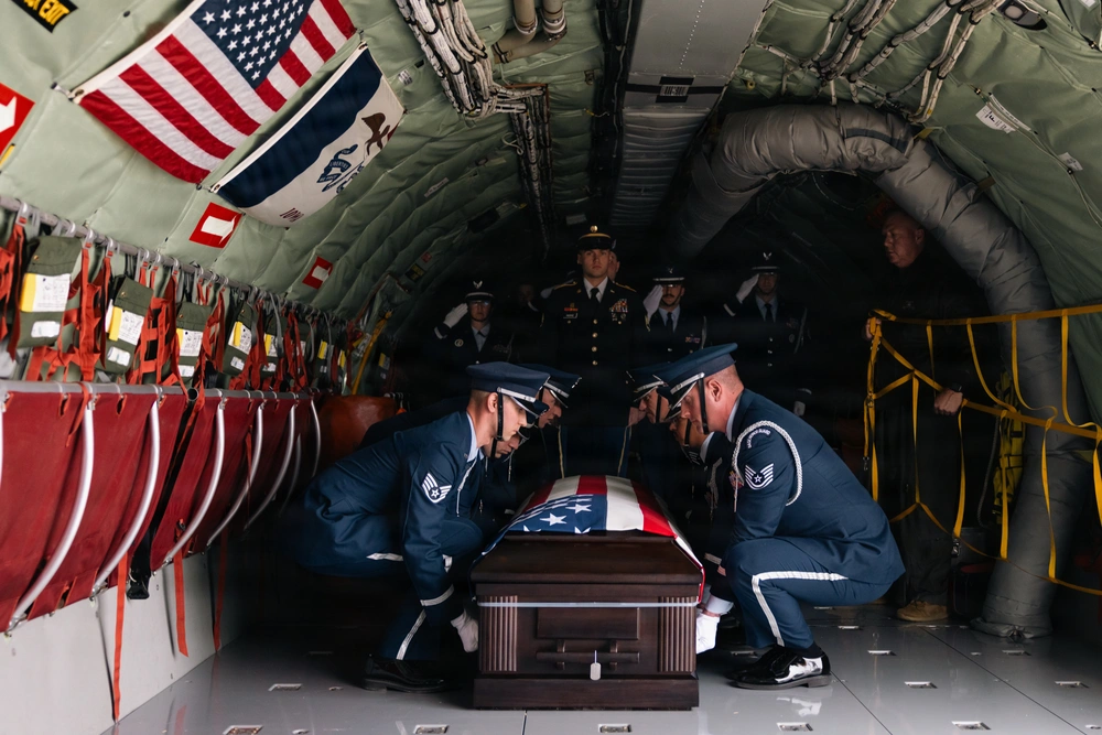 DVIDS - Images - Honorable transfer of two fallen Iowa Guard Soldiers ...