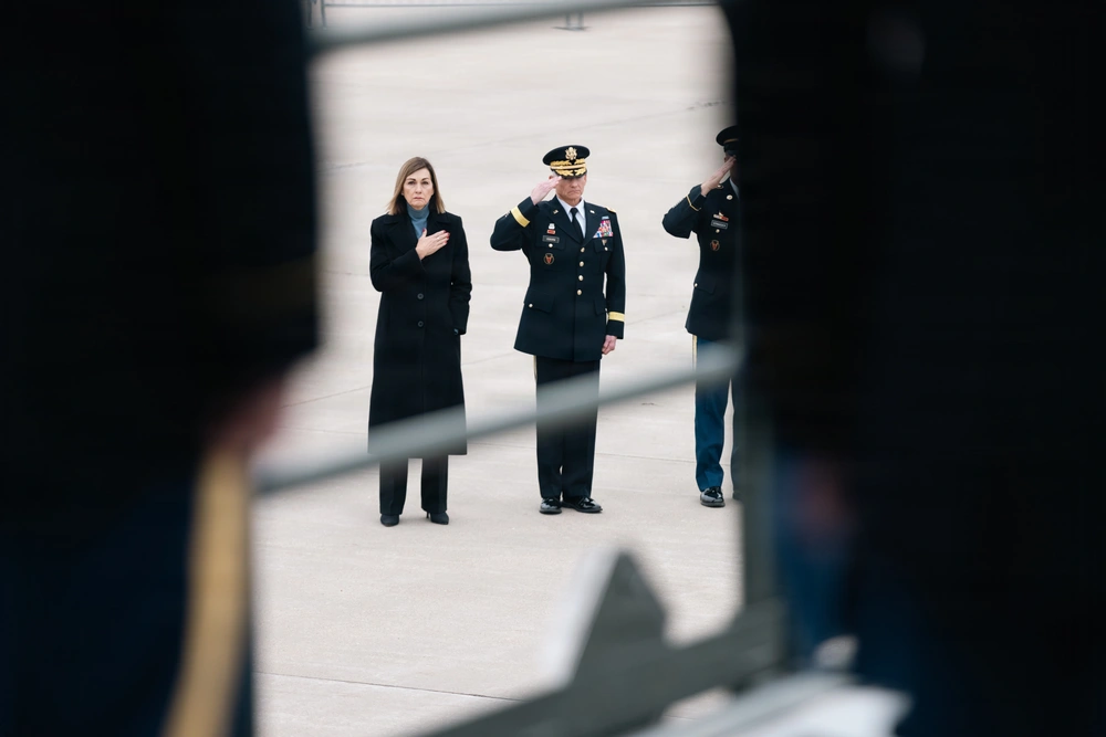 DVIDS - Images - Honorable transfer of two fallen Iowa Guard Soldiers ...