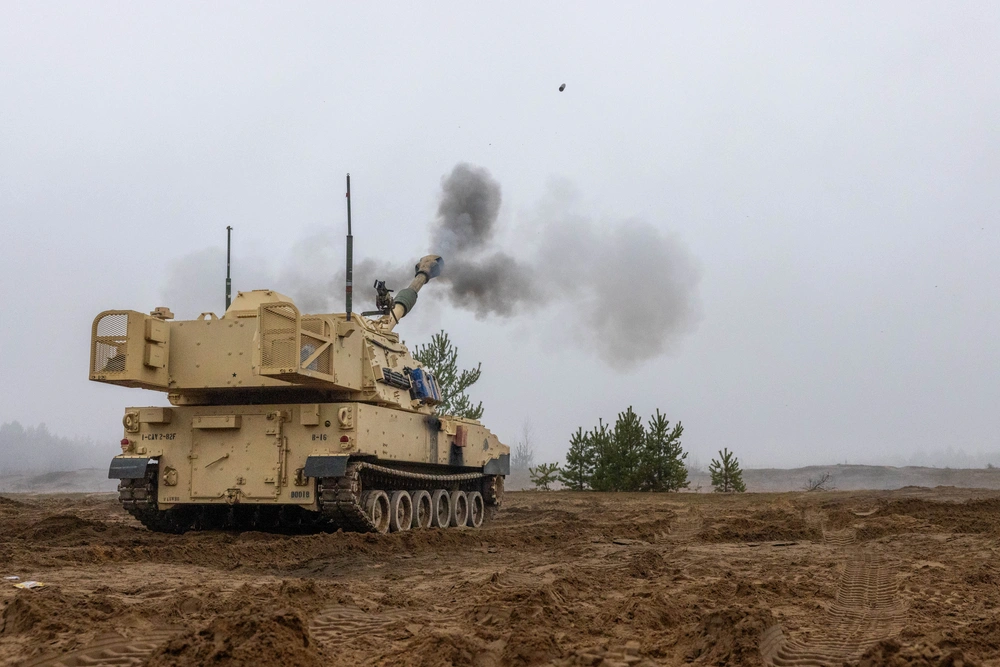 DVIDS - Images - Soldiers fire M109A7 Paladin during Table 12 ...