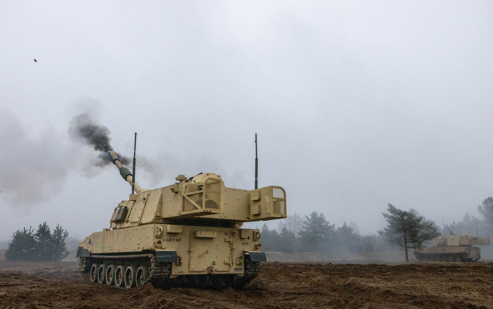 DVIDS - Images - Soldiers fire M109A7 Paladin during Table 12 ...