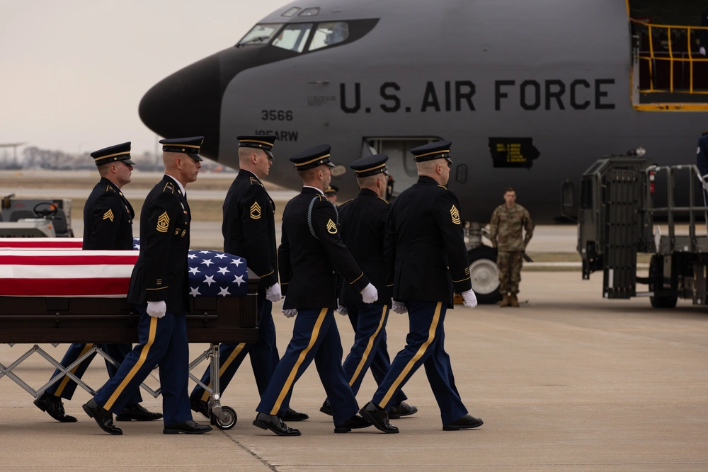 DVIDS - Images - Honorable transfer of fallen Iowa National Guard ...