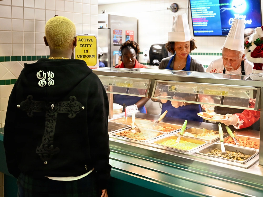 DVIDS - Images - 552nd Air Control Wing host Christmas Lunch [Image 3 of 8]