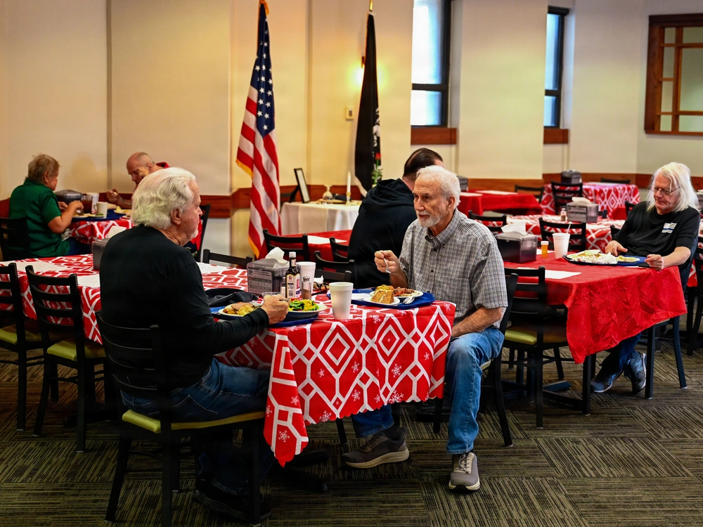 DVIDS - Images - 552nd Air Control Wing host Christmas Lunch [Image 4 of 8]