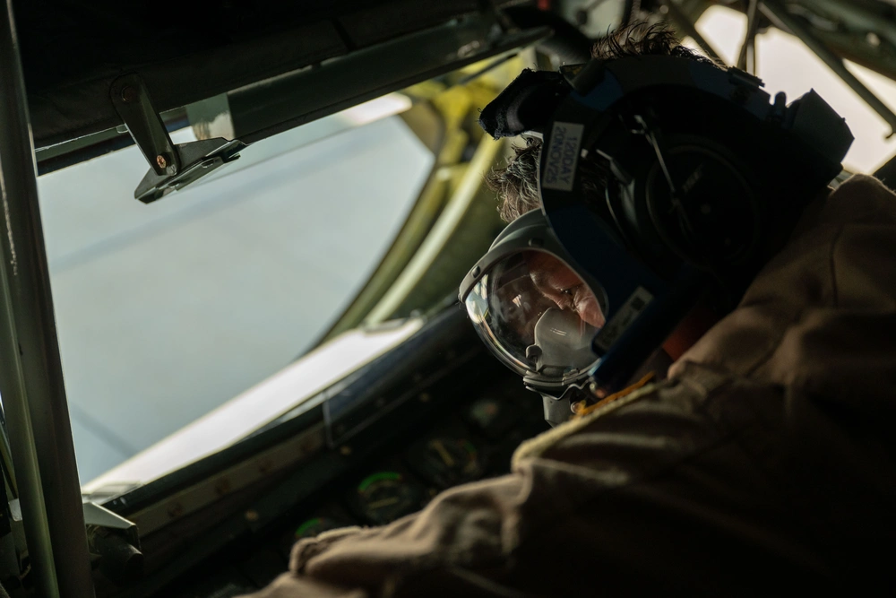 DVIDS - Images - Aerial Refueling Strike Eagles [Image 3 of 9]