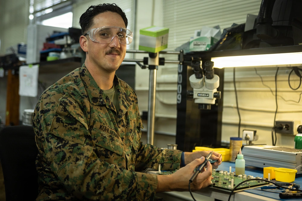DVIDS - Images - 12th LCT Marine, Alaska Native Awarded the Gold Disk ...