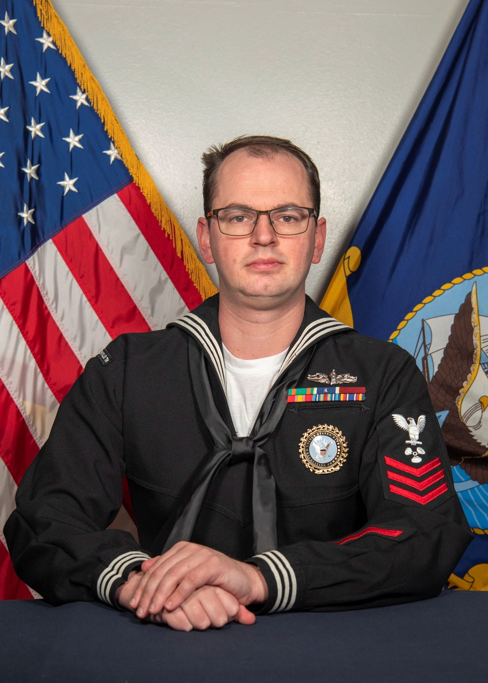 DVIDS - Images - Navy Recruiter Poses For Portrait