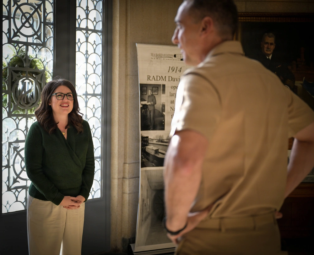 DVIDS - Images - Rep. Sarah Elfreth Visits Carderock [Image 2 of 12]