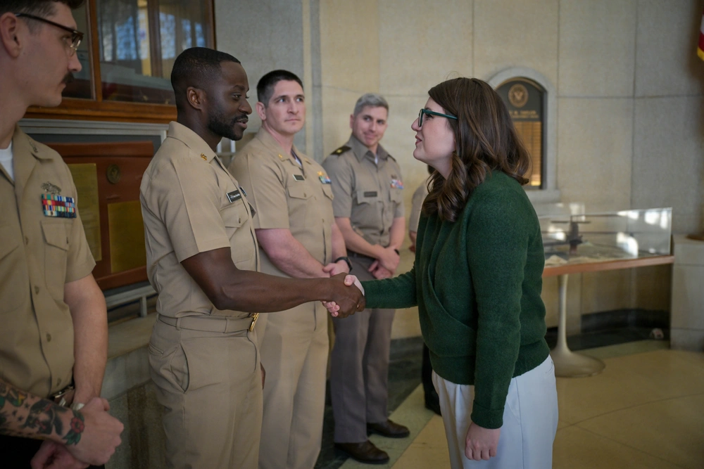 DVIDS - Images - Rep. Sarah Elfreth Visits Carderock [Image 1 of 4]