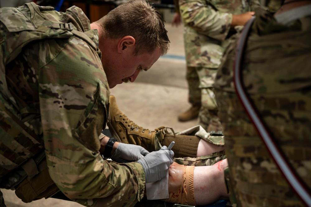DVIDS - Images - Medical teams execute trauma response during Exercise ...