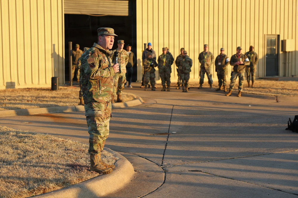 DVIDS - Images - Sheppard AFB Norwegian Foot March 2025 [Image 2 of 10]