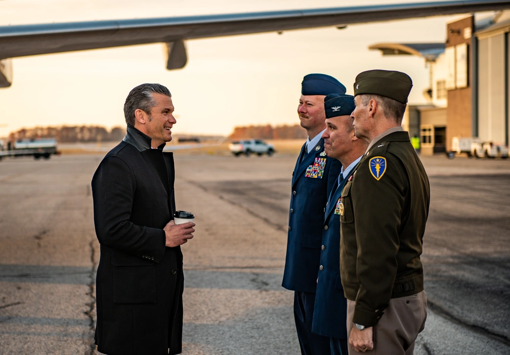DVIDS - Images - Secretary of War addresses Indiana Defense Summit ...