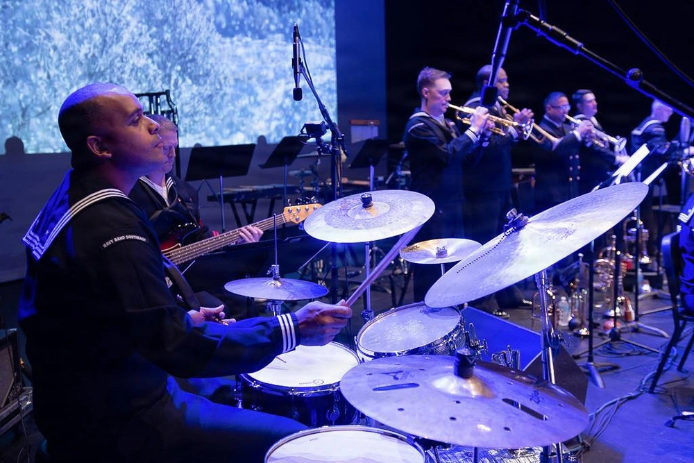 DVIDS - Images - Navy Band Southeast Performs in Flagler Auditorium ...