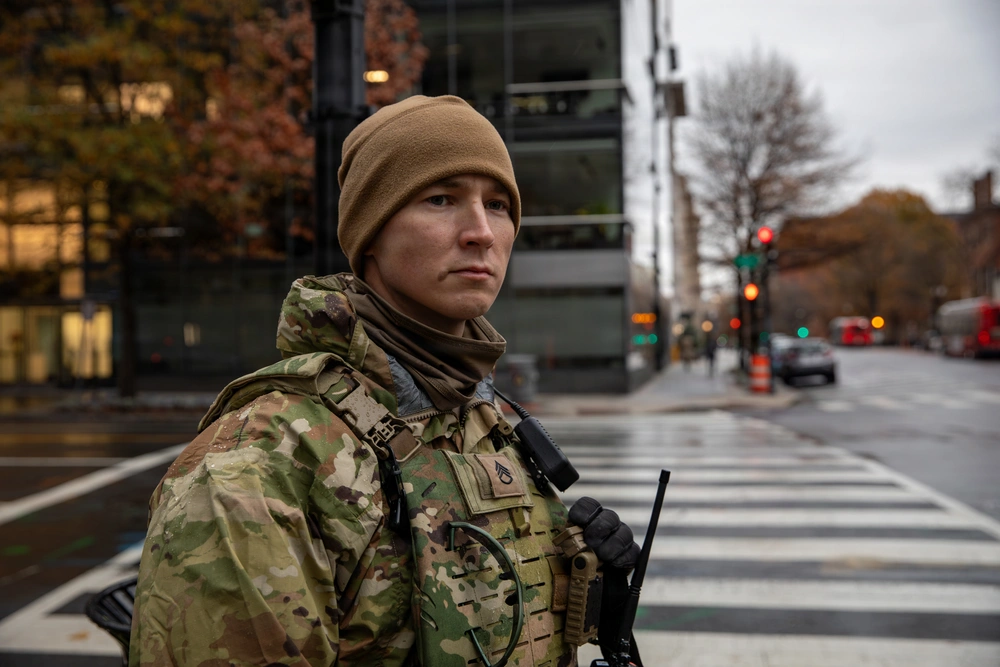 DVIDS - Images - A Mississippi Army National Guard Soldier on patrol in ...