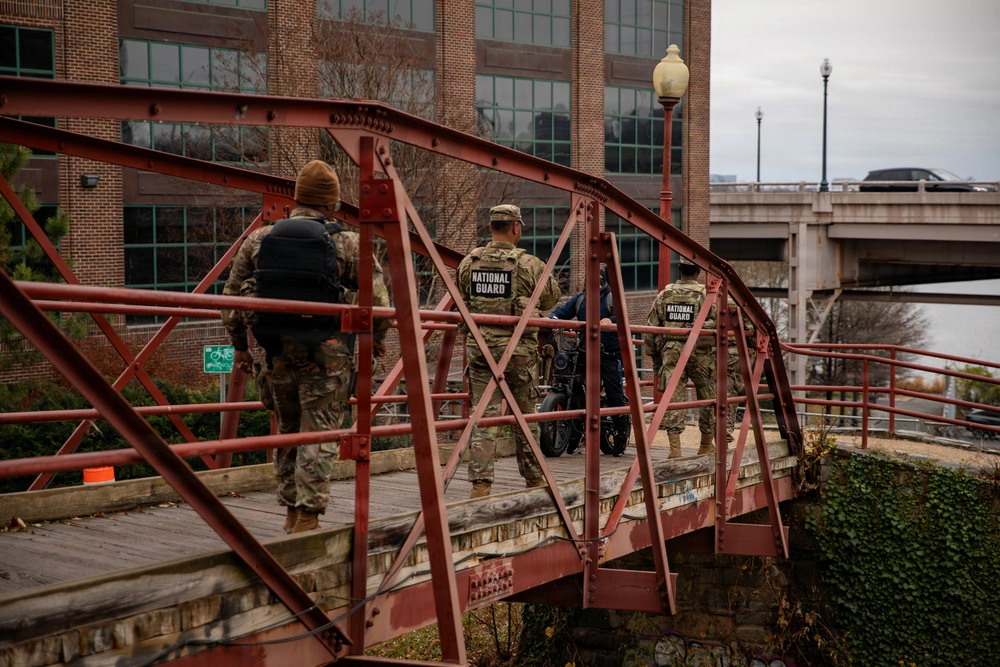 DVIDS - Images - Mississippi Army National Guard Soldiers patrol in ...