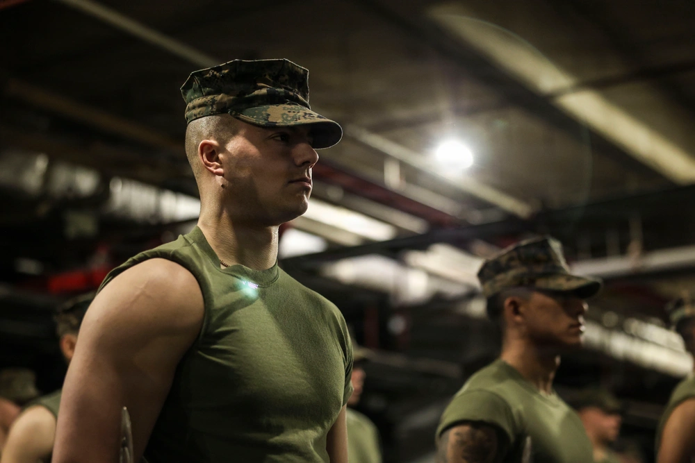 DVIDS - Images - MBW Hosts Rifle Ceremonial Drill School [Image 4 of 6]