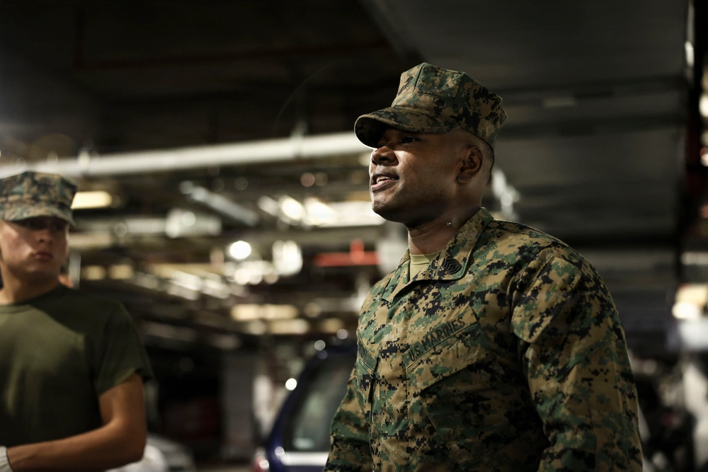 DVIDS - Images - MBW Hosts Rifle Ceremonial Drill School [Image 3 of 6]