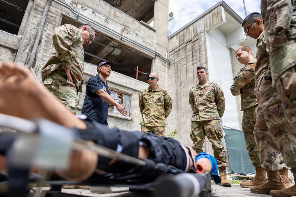 DVIDS - Images - USAFSAM students sharpen skills in protective gear ...