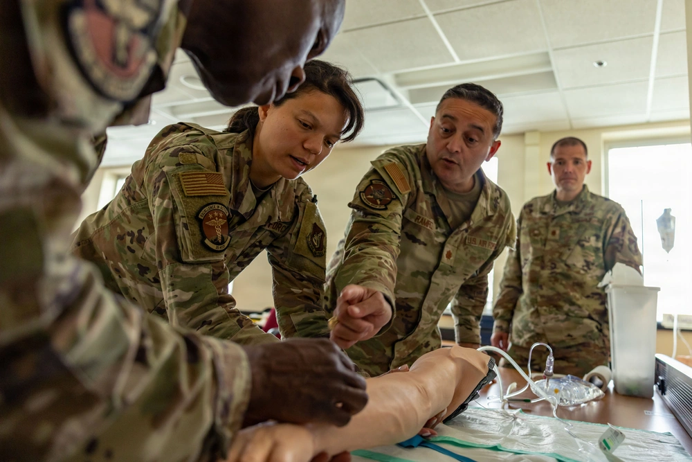 DVIDS - Images - USAFSAM students sharpen skills in protective gear ...