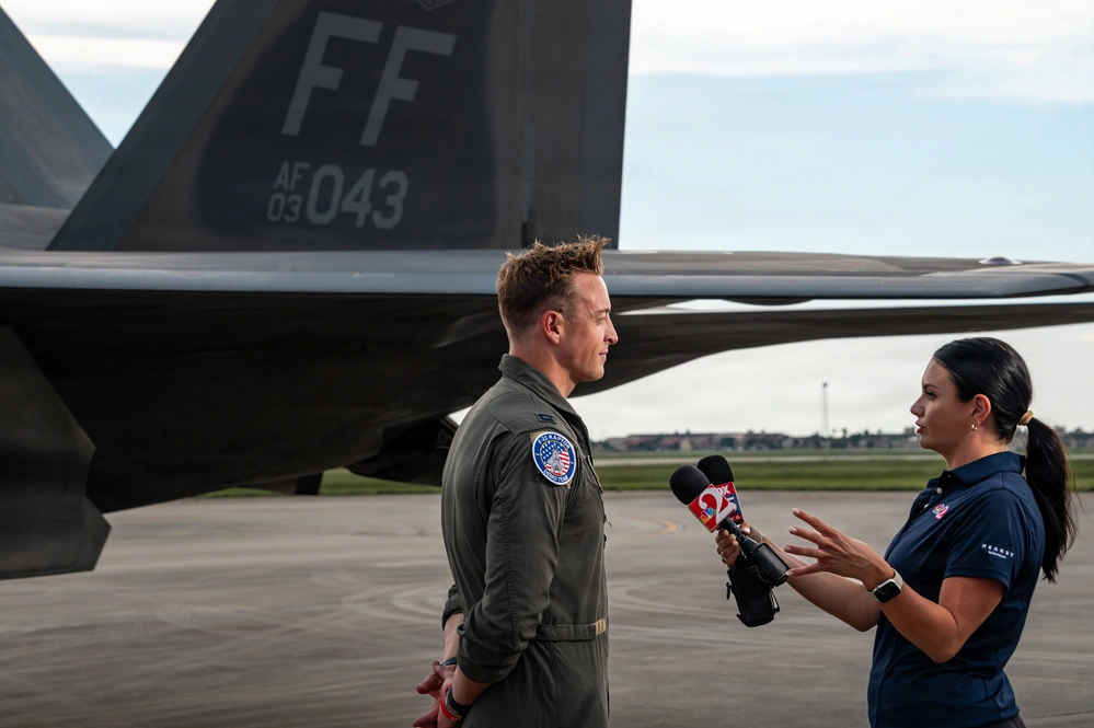 DVIDS - Images - F-22 Raptor Demonstration Team Arrives at Patrick ...