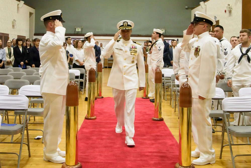 DVIDS - Images - NCTS Far East Hosts Change of Command [Image 1 of 20]