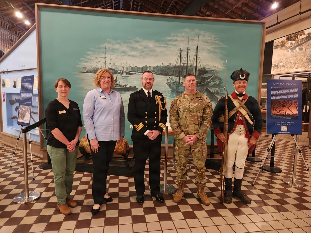 DVIDS - Images - Signing Ceremony Revolutionary Cannon [Image 4 of 5]