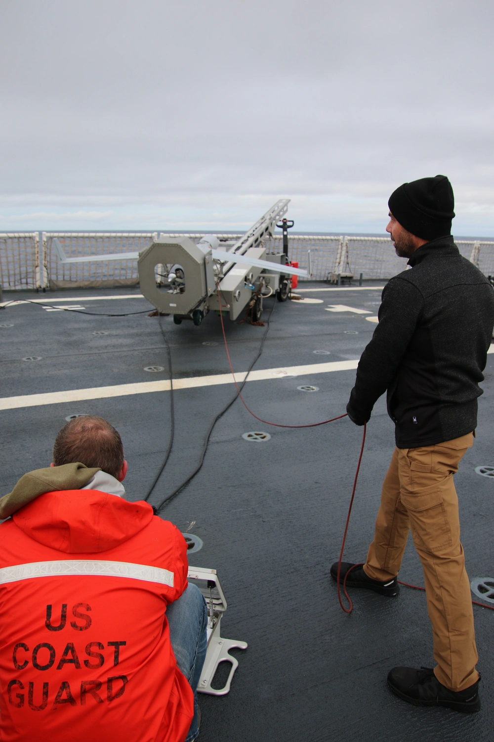 DVIDS - Images - Coast Guard Cutter Munro monitors oil tanker Bella 1 ...