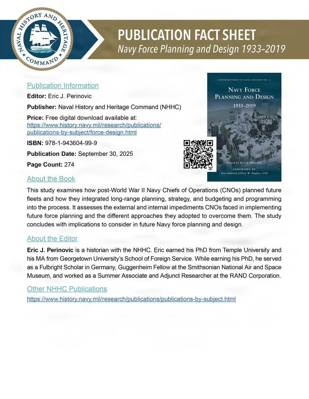 DVIDS - Images - Publication Fact Sheet, NAVY FORCE PLANNING AND DESIGN ...