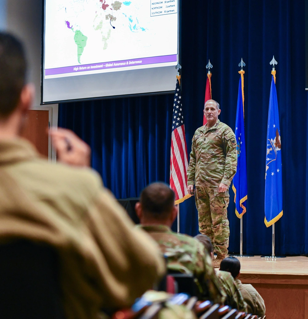 DVIDS - Images - Raines speaks at the Air National Guard Chief Master ...
