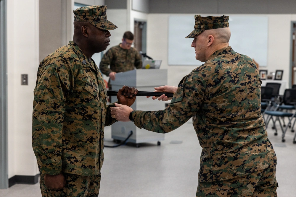 DVIDS - Images - Marine Corps Engineer School Relief and Appointment ...