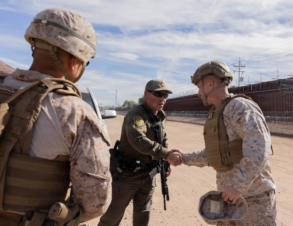 DVIDS - Images - Brigadier General Hoyle visits JTF-SB Marines [Image 3 ...