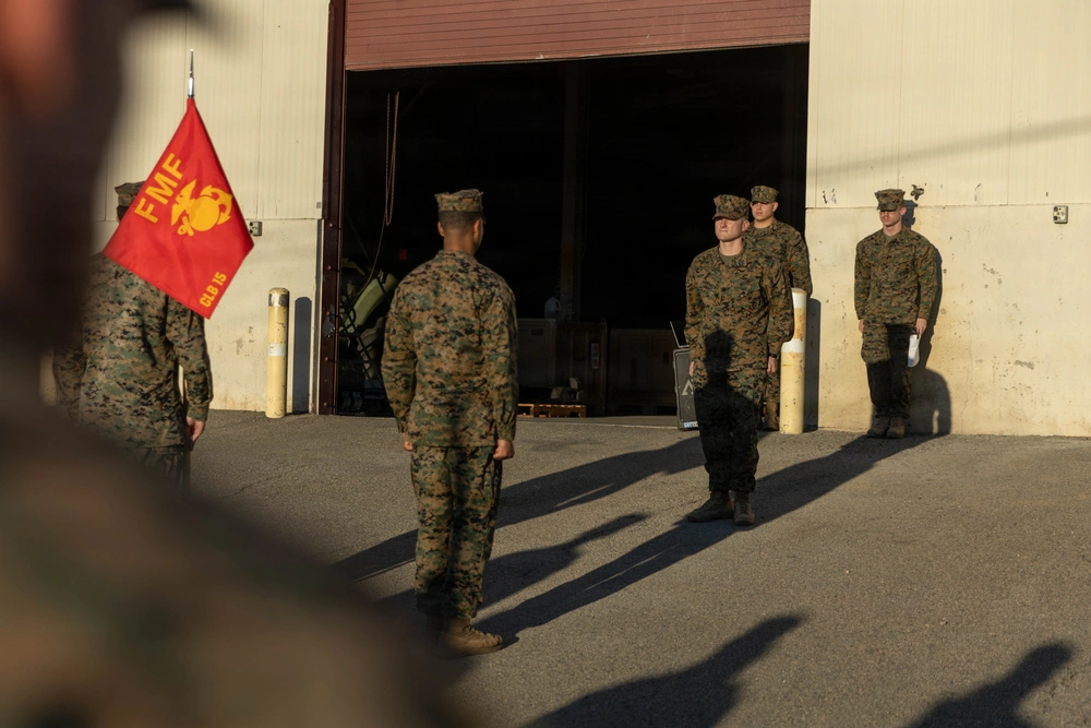 DVIDS - Images - CLB-15 Conducts Company Change of Commands [Image 11 ...