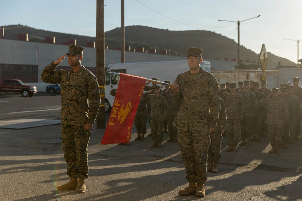 DVIDS - Images - CLB-15 Conducts Company Change of Commands [Image 5 of 11]