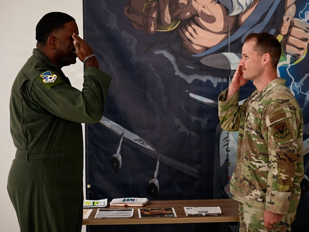 DVIDS - Images - 552nd ACW Airman Named Top Graduate of Honor Guard ...