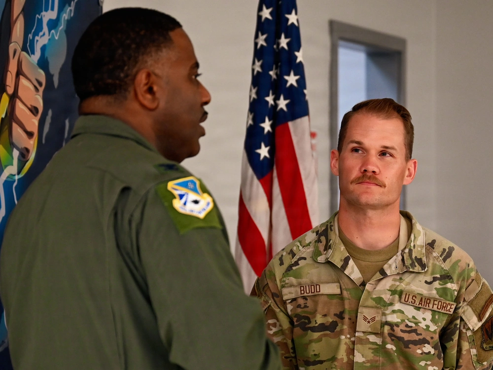 DVIDS - Images - 552nd ACW Airman Named Top Graduate of Honor Guard ...