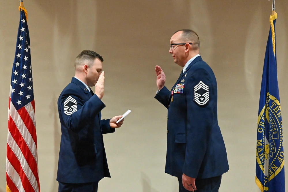 DVIDS - Images - Koch's Promotion to Chief Master Sgt. [Image 3 of 6]