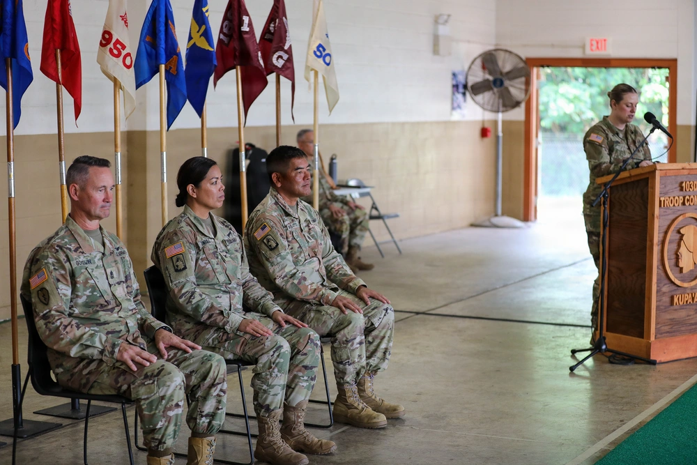 DVIDS - Images - 103rd Troop Command change of responsibility [Image 1 ...