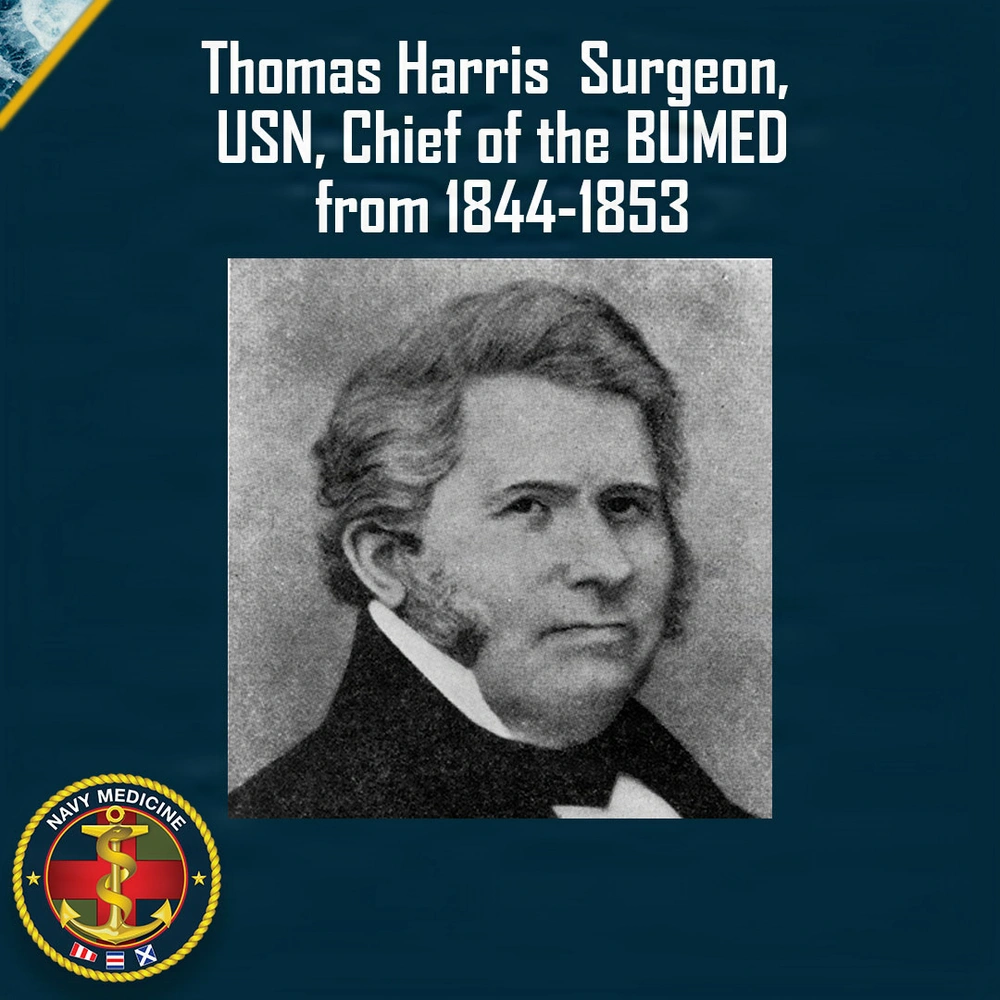 DVIDS - Images - Graphic of Dr. Thomas Harris, surgeon and chief of BUMED