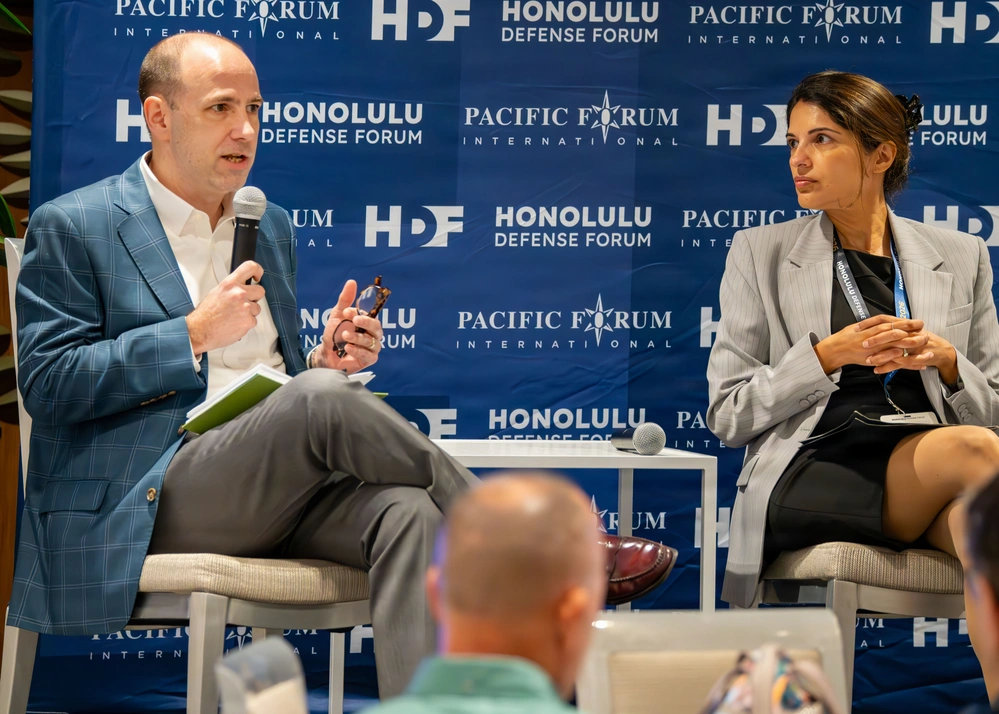 DVIDS - Images - ASA Jordan Gillis speaks at the 2026 Honolulu Defense ...