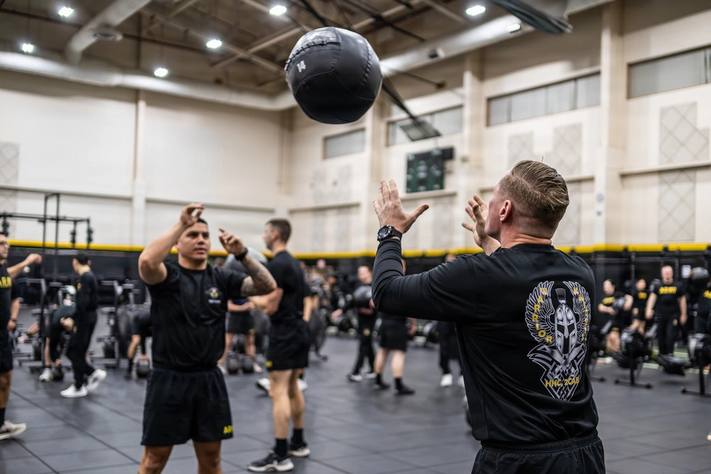 DVIDS - Images - 2CAB Hosts Barbells, Bibles, and Breakfast [Image 10 ...