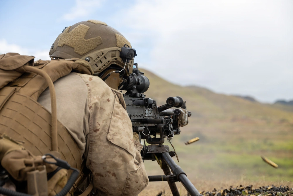 DVIDS - Images - 22nd MEU(SOC) | India Co. Conducts Live-Fire M240B MMG ...