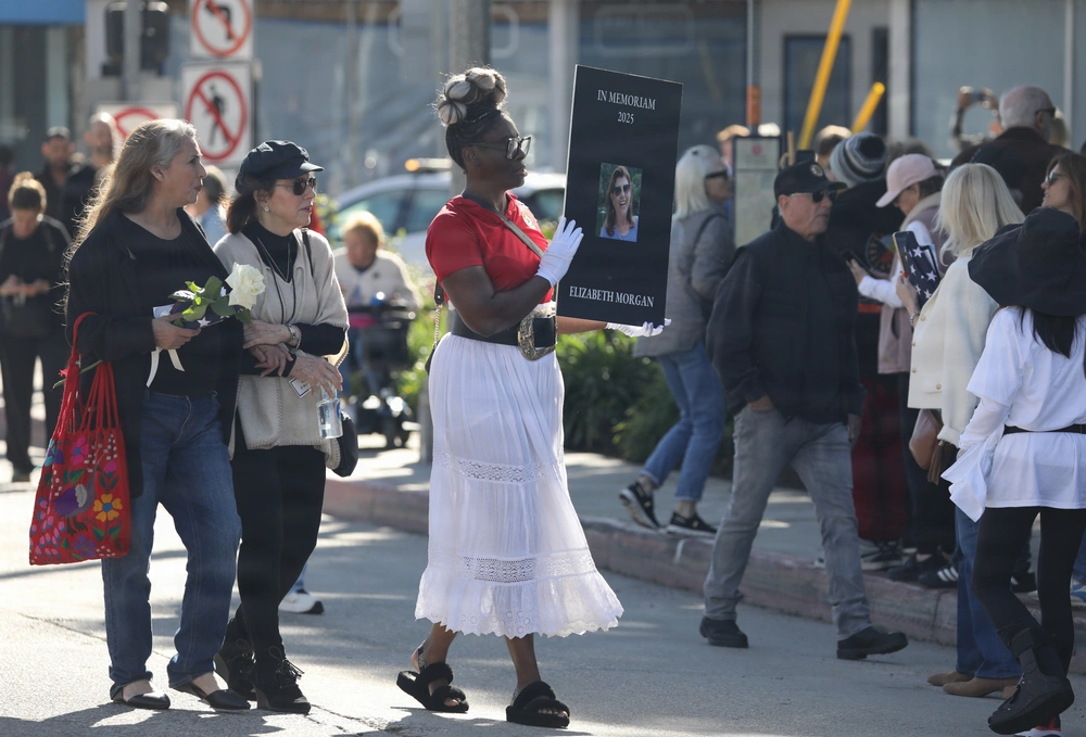 DVIDS - Images - Pacific Palisades community honors lives lost during ...