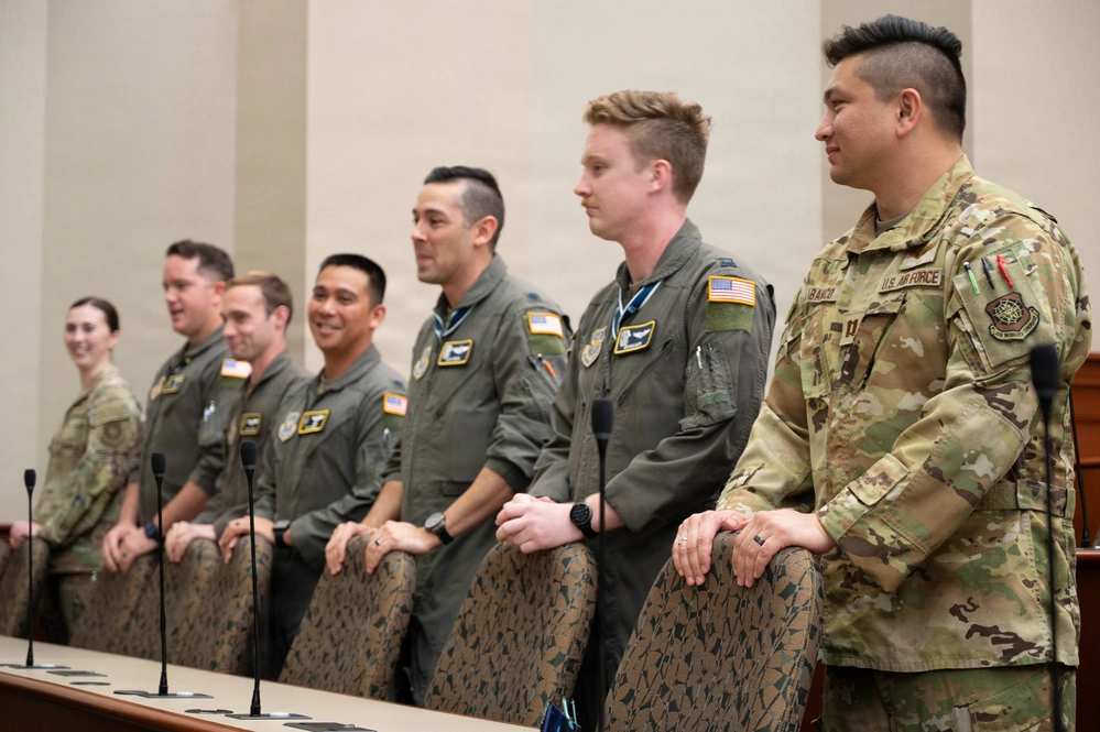 DVIDS - Images - Boom operator assigned to the 91st Aircraft ...