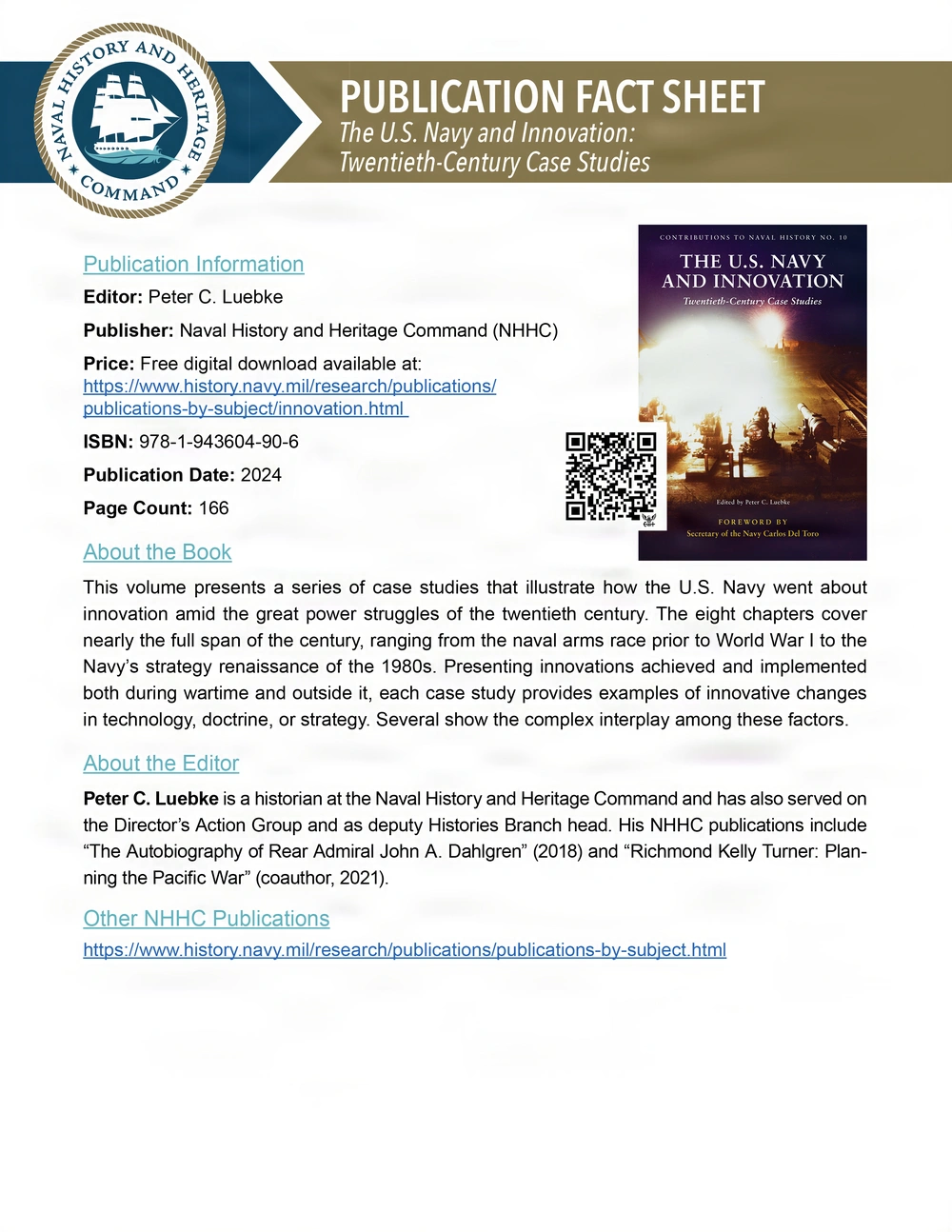 DVIDS - Images - Publication Fact Sheet, THE U.S. NAVY AND INNOVATION ...