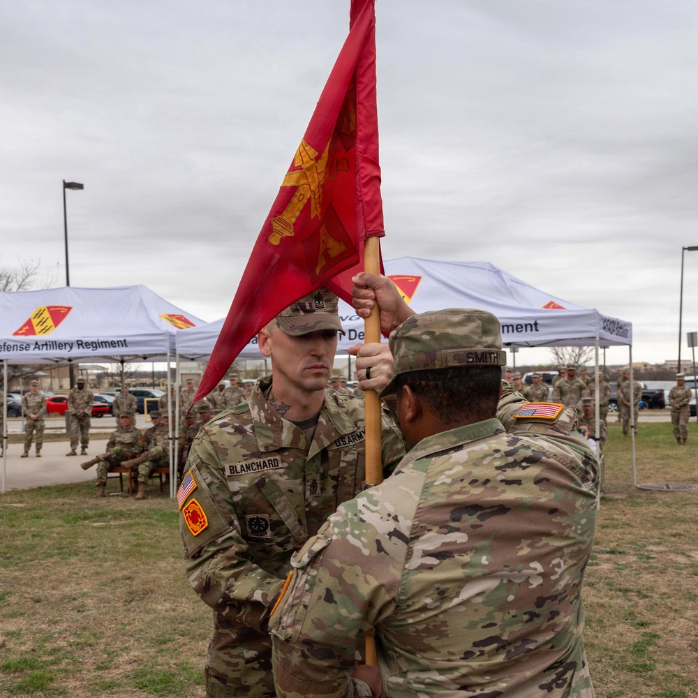 DVIDS - Images - Alpha Battery Change of Responsibility Ceremony [Image ...